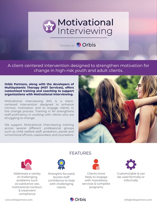 Orbis | Motivational Interviewing Training- Brochure