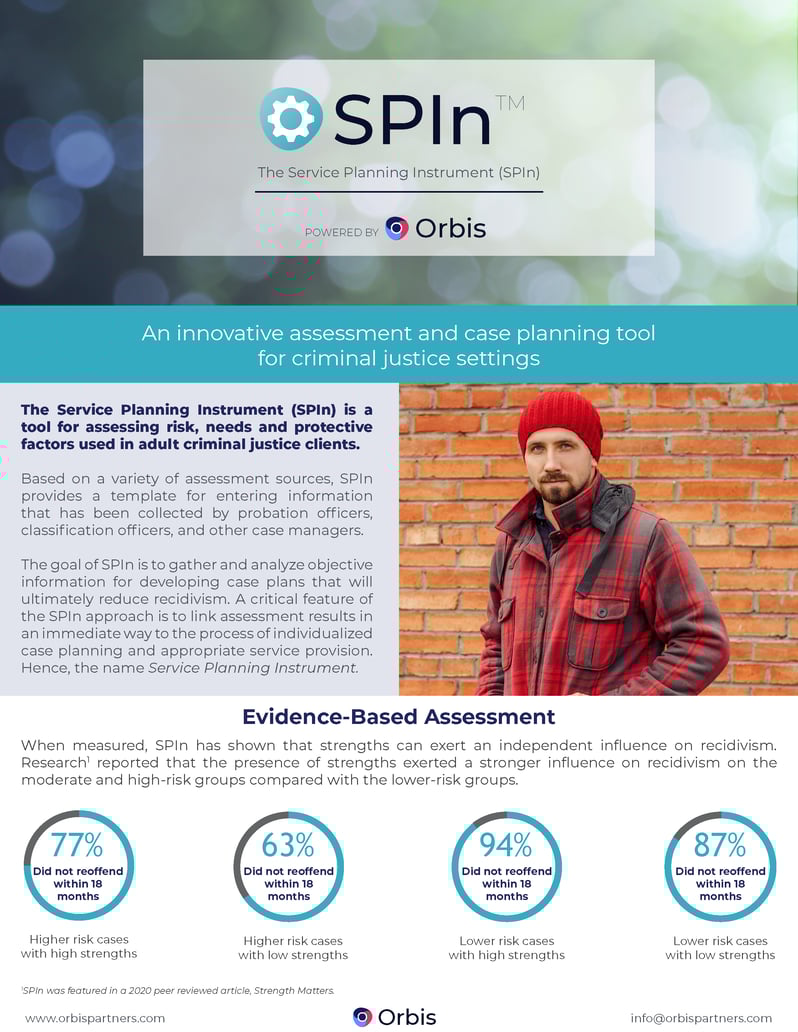 SPIn | Adult Risk Assessment- Brochure