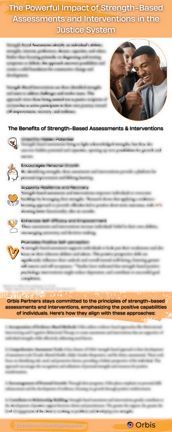 Strength-Based Assessments and Interventions in Justice System
